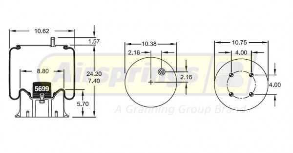 AIRSPRING COMPLETE - HENDRICKSON ERF | 35403070669 C20127