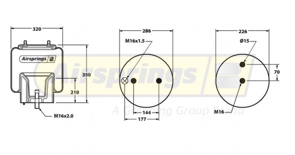 AIRSPRING COMPLETE - SCANIA | 1379392 1543691 4913NP02