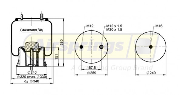 AIRSPRING COMPLETE - SAF | 3228104300