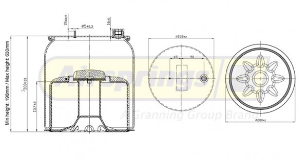 AIRSPRING COMPLETE - MERCEDES | A9613201621 A9603207957 A9603202021 ...
