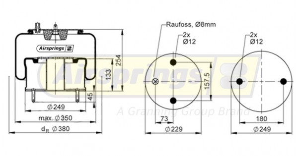AIRSPRING COMPLETE - SCANIA | 1942148 1R13-751