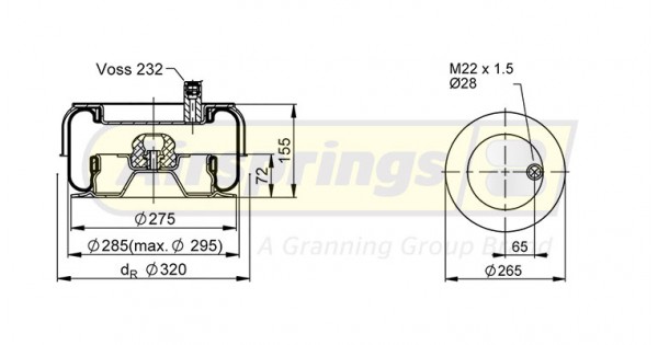 AIRSPRING COMPLETE - MERCEDES | SK175-601P01 A9603202017 A9603202917
