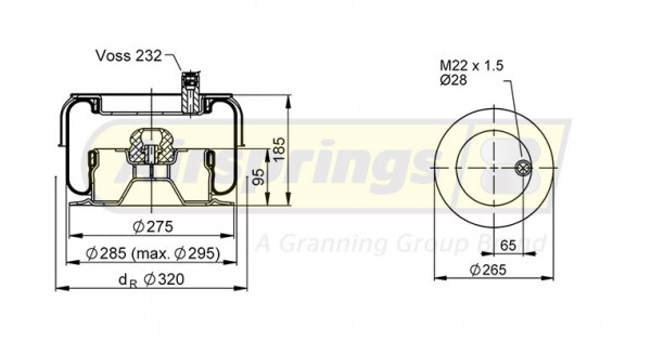 AIRSPRING COMPLETE - MERCEDES | SK175-602P01 A9603203017 A9603201517