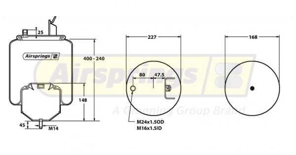 AIRSPRING COMPLETE - VOLVO | 1076418 20456156 20582214 6418N
