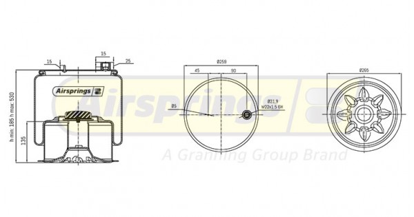 AIRSPRING COMPLETE - MERCEDES | A9603207557