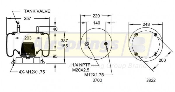 AIRSPRING COMPLETE - JOHN DEERE | AN205362