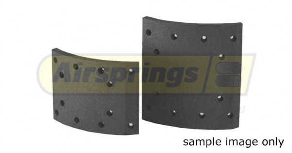 BRAKE SHOE LINING SCANIA 7in | SV/40/2