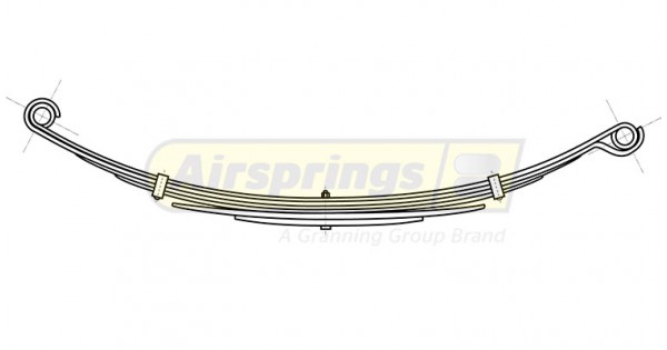 LCV SPRING - IVECO DAILY RR 4+2L | 500313833