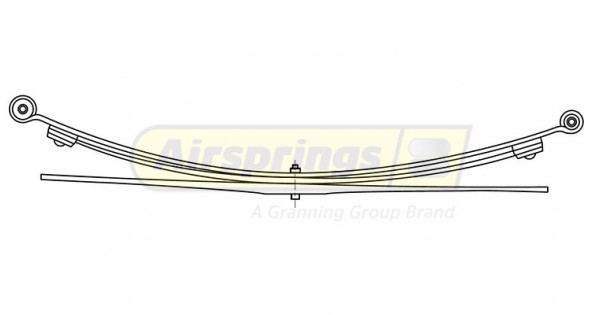 LCV SPRING - MERCEDES SPRINTER RR 2+1L | A9043201606