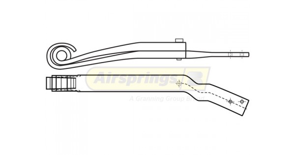 TRUCK SPRING - SCANIA R 2L REAR RIGHT | 1769878