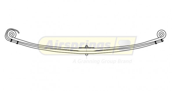 TRUCK SPRING - DAF FR 2LEAF | 1426358