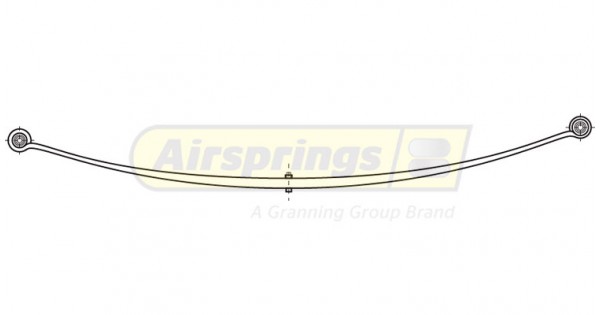 TRUCK SPRING - IVECO 3 LEAF | 8161628