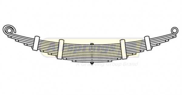 TRUCK SPRING - SCANIA RR 11L | 1377696