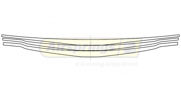 TRUCK SPRING - VOLVO 2+1L RR | 257900