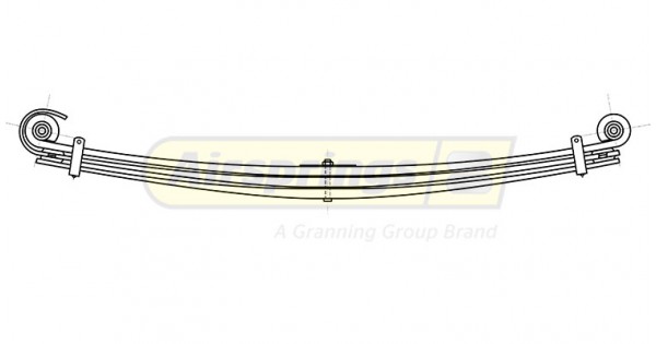 TRUCK SPRING - DAF 3 LEAF | 1382745