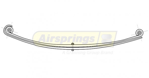 TRUCK SPRING - RENAULT FR 2L | 5010557733