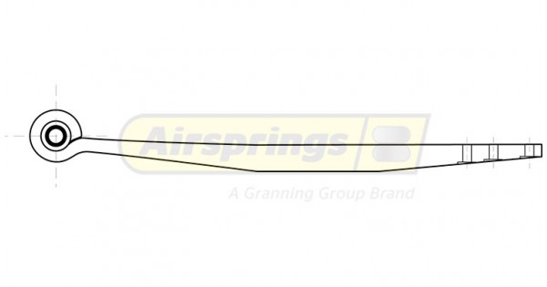 TRAILER SPRING - BPW 1L | 0508213180