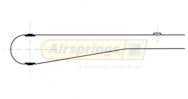 TRAILER SPRING WRAPPER - BPW 1L | 0534830230