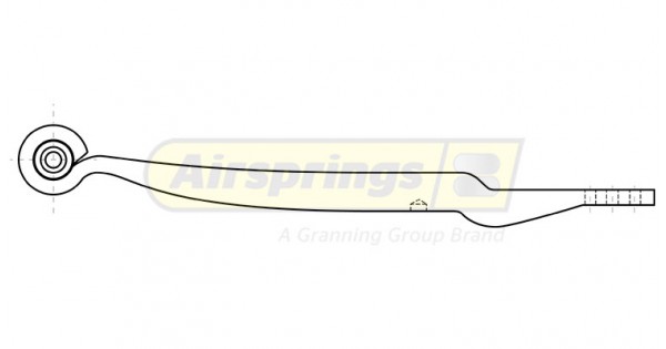 TRAILER SPRING - BPW 1L | 0508213962