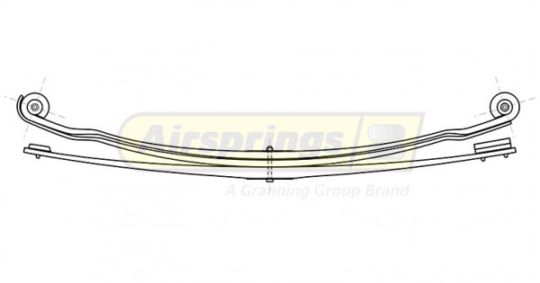 TRUCK SPRING - MAN RR 2+1L | 85434026006