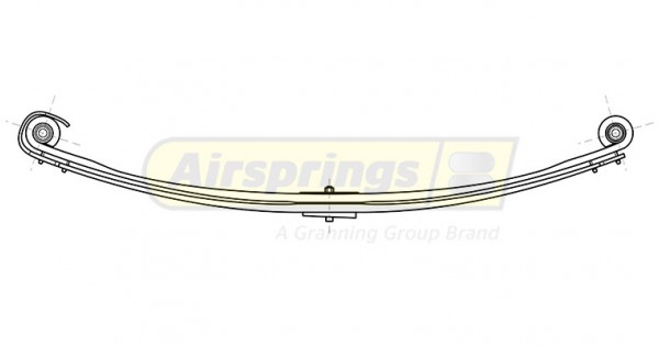 TRUCK SPRING - DAF CF XF E6 FR 2L | 1890046