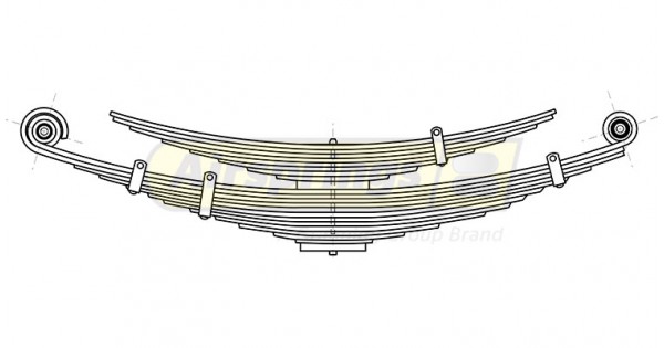 TRUCK SPRING - HINO 500 RR 16L | 482207521