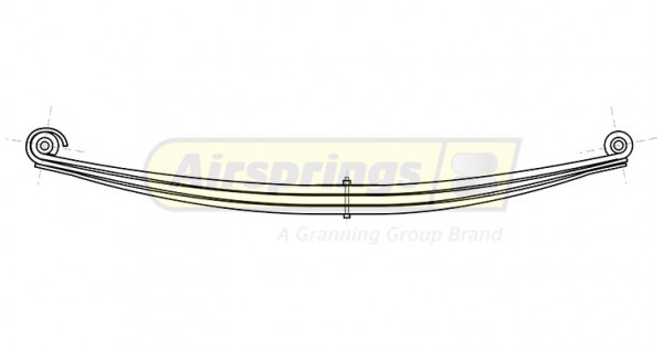 TRUCK SPRING - VOLVO FM FR 3L | 257929