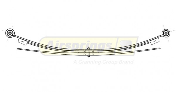 LCV SPRING - FORD TRANSIT Mk6 RR 2+1L | YC155560KG