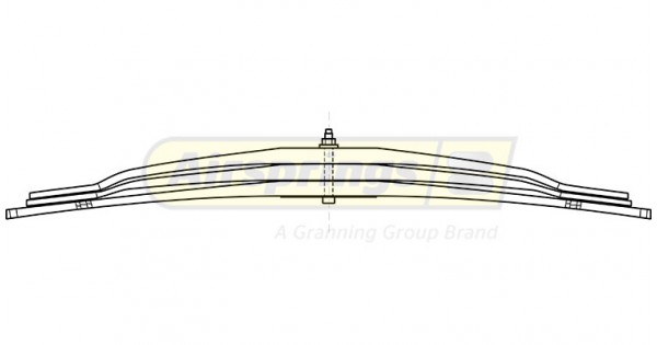 TRUCK SPRING - MERCEDES AROCS RR 3L E6 | 9603201305