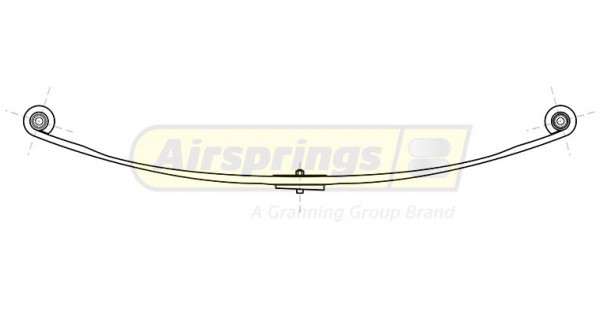 TRUCK SPRING - DAF CF XF E6 1L FR | 1975525