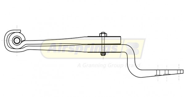 TRAILER SPRING - BPW 2L | 0508213330