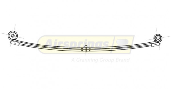 LCV SPRING - MAXUS VAN 2L REAR (16mm STD) | C00085635