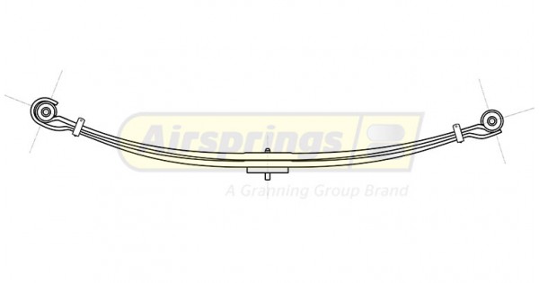 TRUCK SPRING - IVECO EUROCARGO E6 2L FR | 5801304504 67330000