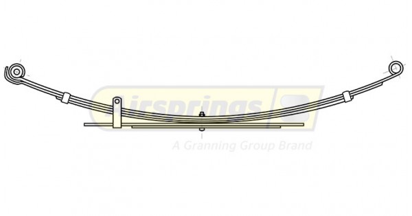 LCV SPRING - TOYOTA HILUX RR 3+2L | 48210-0K070