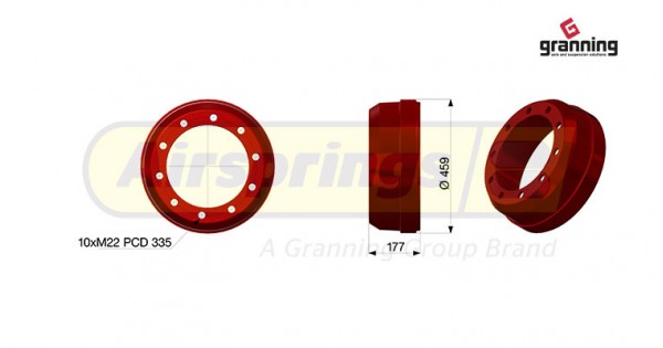 DRUM 860 SERIES - GRANNING SUSPENSIONS