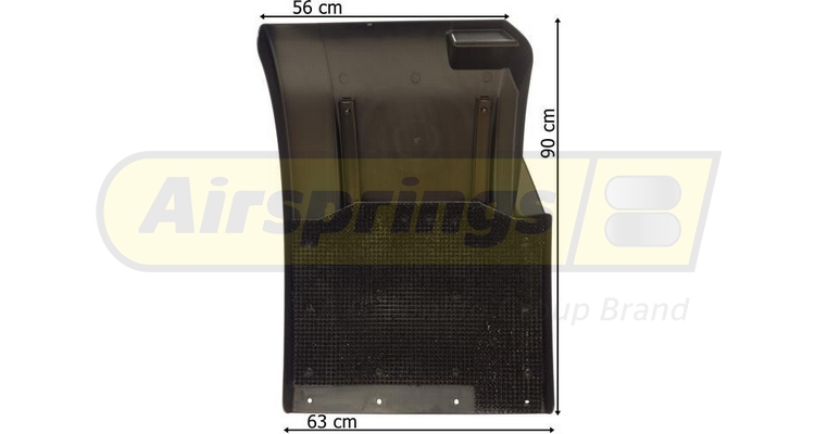 DAF RH FRONT DROPWING (WITH SPRAY FLAP)