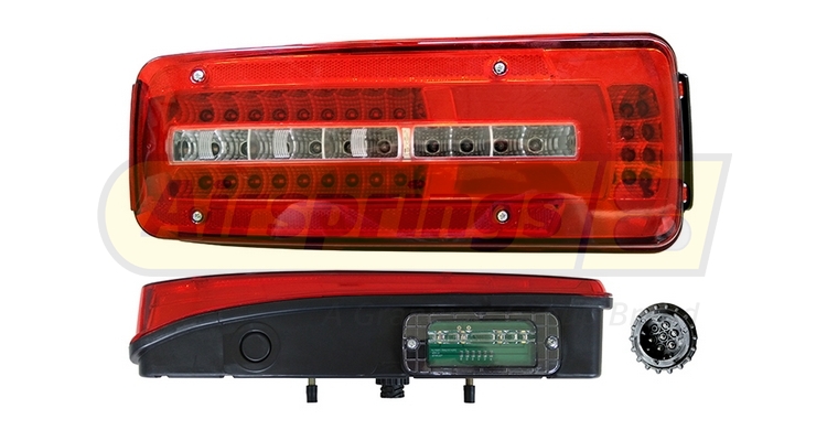 DAF LH REAR LAMP LED DYNAMIC IND (WITH NP LIGHT)