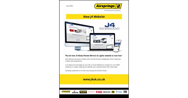 New J4 Body Panels Mirrors & Lights website is now live!