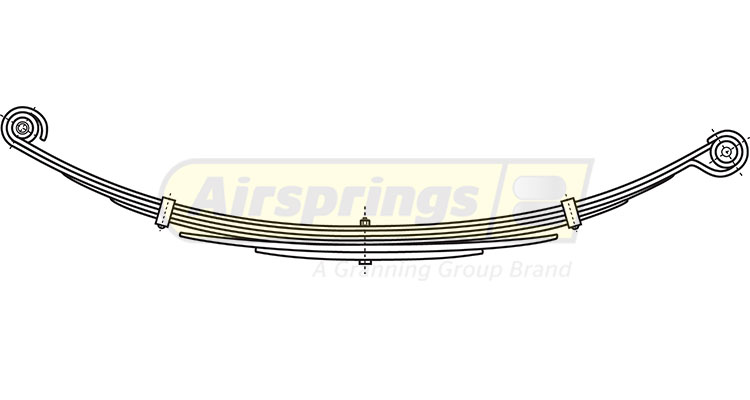 LCV SPRING - IVECO DAILY RR 4+2 LEAF | 93815209