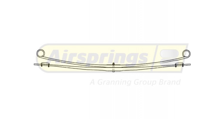 TRUCK SPRING - IVECO 1+1+P REAR | 504010276