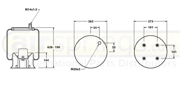 AIRSPRING COMPLETE - HENDRICKSON | CF153238 9463281101