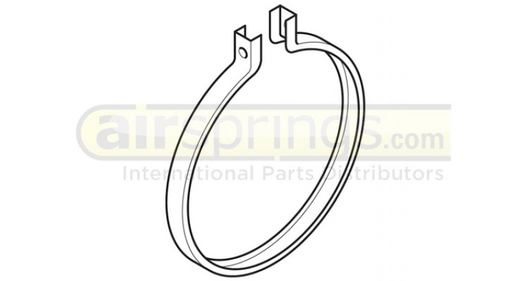 EXHAUST CLAMP DAF (4 1/2in)